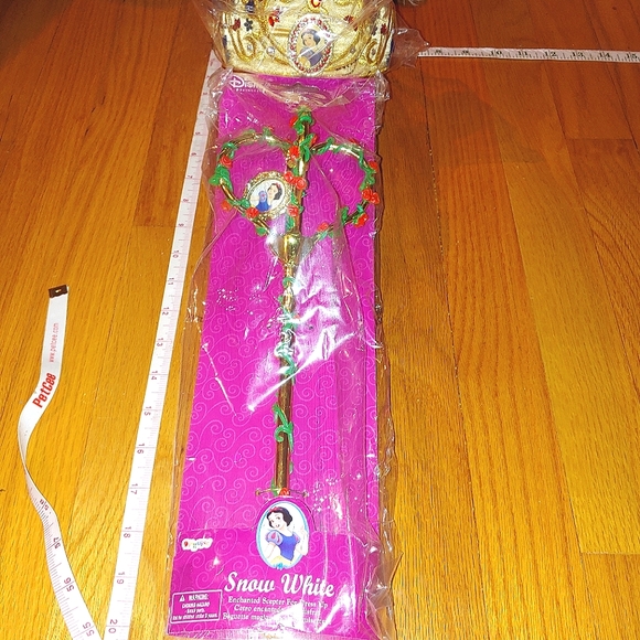 Disney | Costumes | Disney Snow White Enchanted Scepter Wand Tiara ...